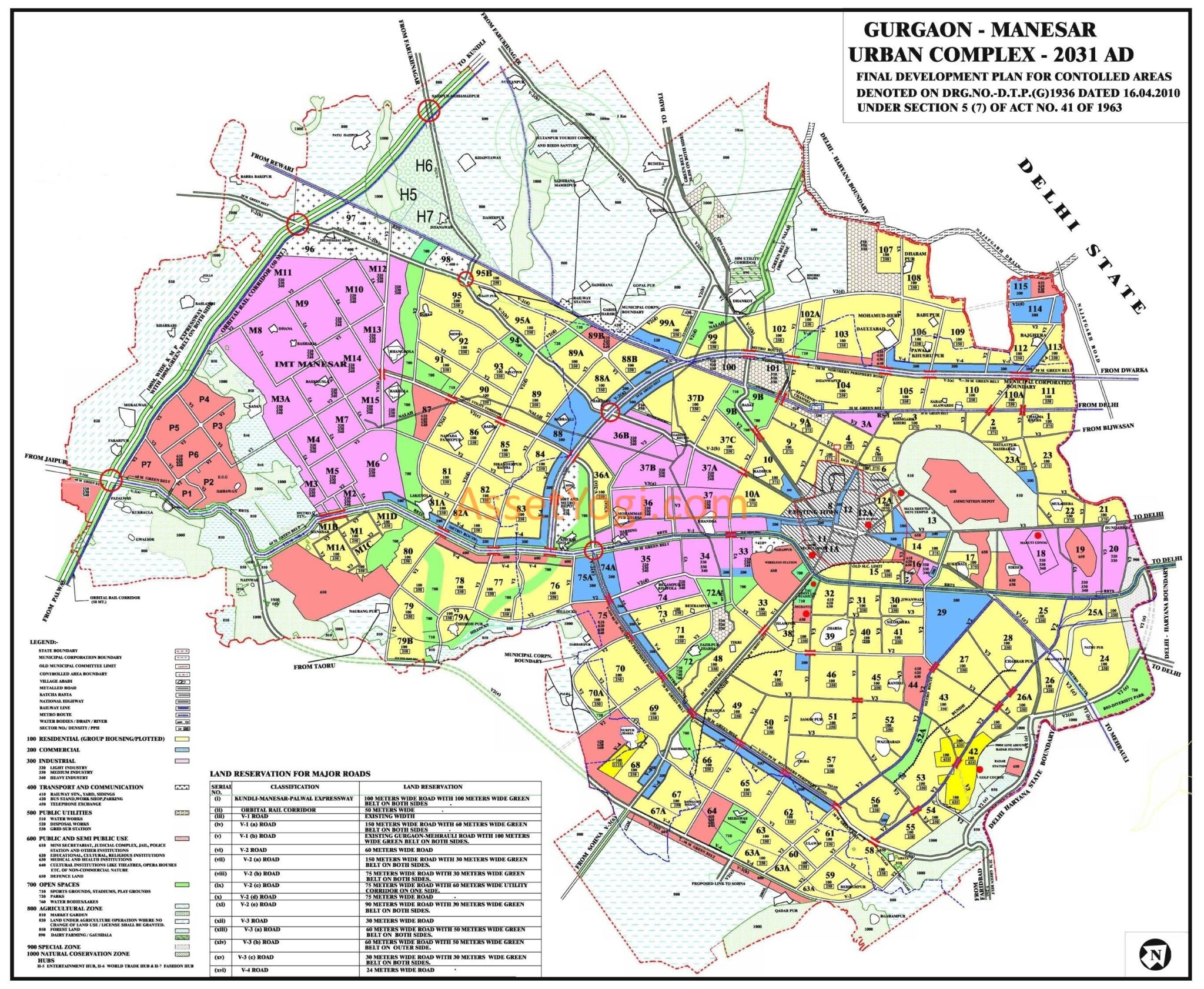 Masterplan Plot Map Gurgaon | Masterplan Plot Map – Rezonance