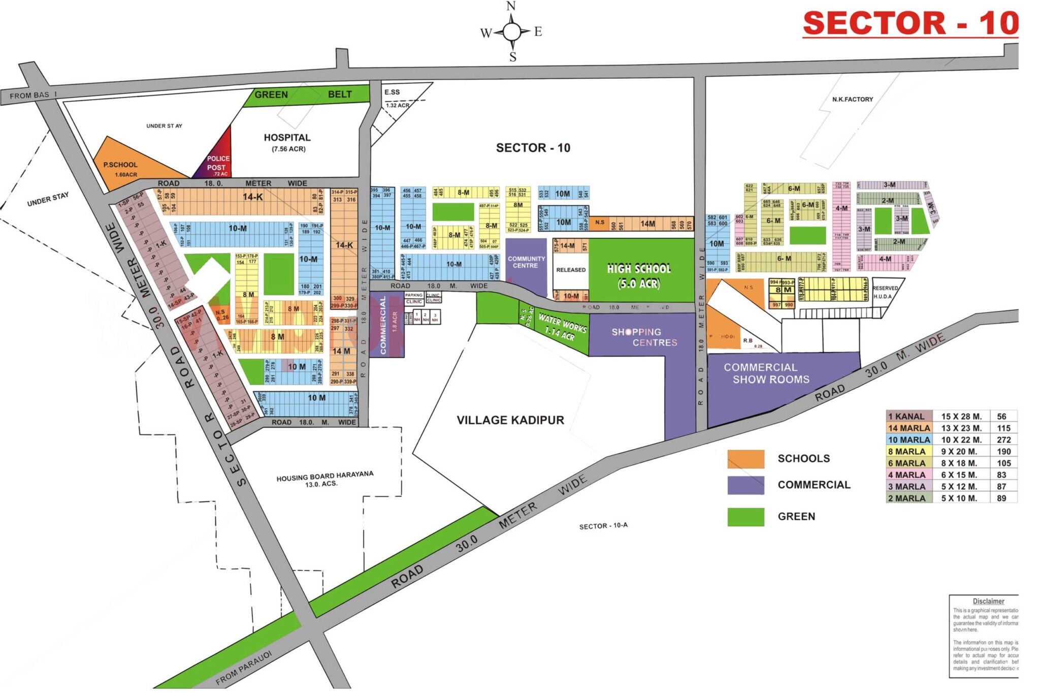 Sector 10 Plot Map Gurgaon | Sector 10 Plot Map – Rezonance